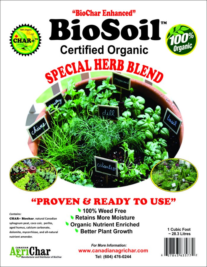 BioSoil - AGC-63577 - Bio Soil - Special Herbs Soil Blend